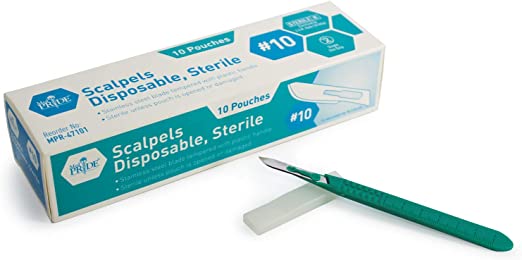 Disposable Scalpel SINGLE - Oakford Stockfeeds