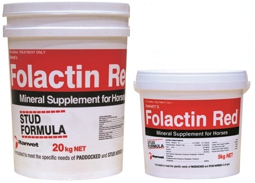 Ranvet Folactin Red Stud Formula - Oakford Stockfeeds